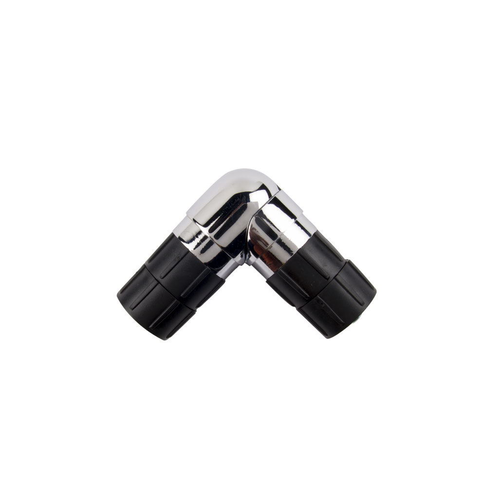 Alendel. 35JSC Single Corner Elbow |C H -Chrome
